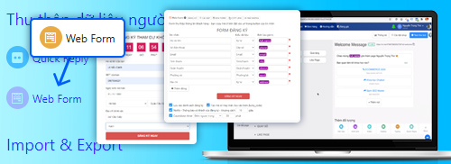 Webform - Thu thập thông tin khách hàng trên Chatbot Messenger
