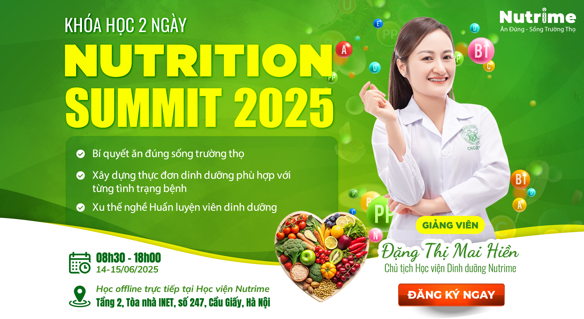 Sự kiện Nutrition SUMMIT 2025