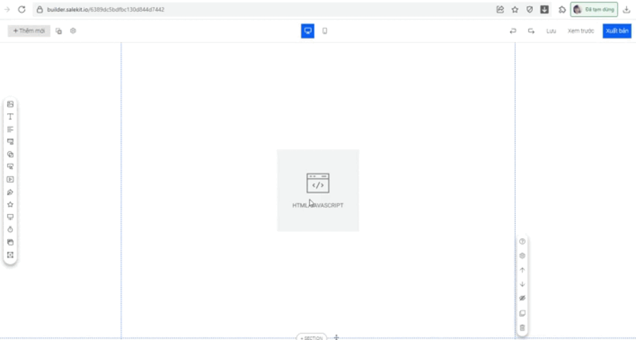 Landing Page - iFrame