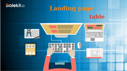 Landing page - Table